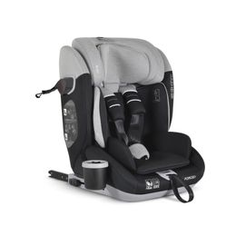 Cangaroo Kindersitz Force i-Size (76-150cm) Isofix, Getr&auml;nkehalter, Top Tether grau