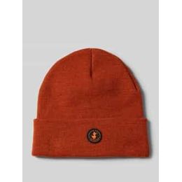 Save the Duck Beanie mit Label-Patch Modell 'LOU'