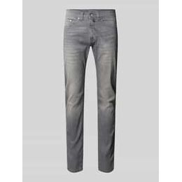 Pierre Cardin Jeans im Used-Look Modell 'Lyon Tapered'