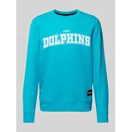 BOSS Orange Sweatshirt mit Label-Patch Modell 'NFL'