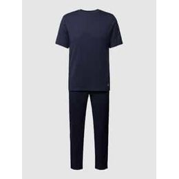 Jack & Jones Pyjama mit Label-Detail Modell 'BASIC'