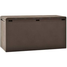 vidaXL - Gartenbox Braun 114x47x60 cm