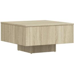 vidaXL - Couchtisch Sonoma-Eiche 60x60x31,5 cm Holzwerkstoff