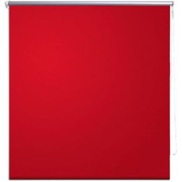 Verdunkelungsrollo 120 x 175 cm rot vidaXL