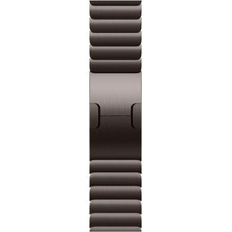 Apple Smartwatch-Armband "Gliederarmband" Uhrenarmbänder Gr. 15-20cm, grau (schiefer)