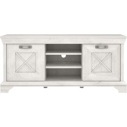 TV-Board FORTE Sideboards Gr. B/H/T: 147,4cm x 66,6cm x 48,2cm, weiß (pinia weiss) Breite 147 cm