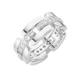 Fingerring Lady Fingerringe Gr. 16, Silber 925 (Sterlingsilber), silberfarben (silber 925) Damen