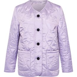Damen Steppjacke in kastigem Schnitt flieder, Gr&ouml;&szlig;e 54
