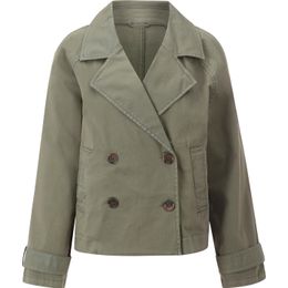 Damen Trenchcoat khaki, Gr&ouml;&szlig;e 52