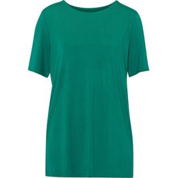 CR&Eacute;ATION L Damen Longshirt in A-Form gr&uuml;n Gr&ouml;&szlig;e 48