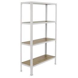 Simonrack Regal SIMONHOME CLICK MINI 8425437137037 weiß, eiche 80,0 x 30,0 x 160,0 cm