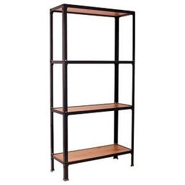 Simonrack Regal SIMONHOME CLICK MINI 8425437137068 anthrazit, eiche 80,0 x 30,0 x 160,0 cm