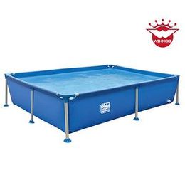 Happy People® Frame-Pool 1287,0 l blau 228,0 x 159,0 x 42,0 cm