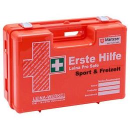 Leina-Werke Erste-Hilfe-Koffer Pro Safe Sport & Freizeit DIN 13157 + Erweiterung orange