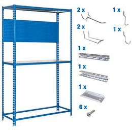 Simonrack Werkbank-Set SIMONRACING blau 100,0 x 40,0 x 200,0 cm