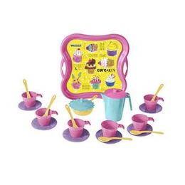 Wader Kinder-Teeservice Set 24-tlg. mehrfarbig