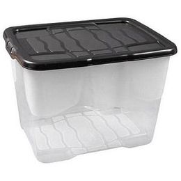 CEP Curve Aufbewahrungsbox 10,0 l transparent, schwarz 28,0 x 35,0 x 16,0 cm