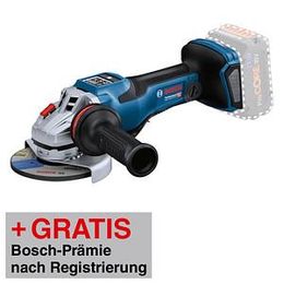 AKTION: Bosch Professional GWS 18V-15 PSC Winkelschleifer 18,0 V, ohne Akku mit Prämie nach Registrierung