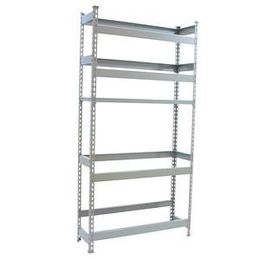 Simonrack Getränkekistenregal SIMONBOTTLE 8425437087905 grau 100,0 x 30,0 x 200,0 cm