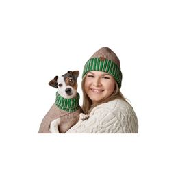 Hunter - Dogcoat Odense 35 + hat beige/green - (203526)