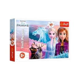 Trefl Puzzle - Frozen - The courage of the sisters (30 pieces) Boden