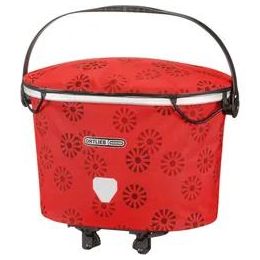 Ortlieb Urban Up-Town Rack Bike Upper Rack Bag 17,5L Floral / Red