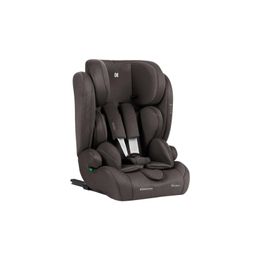 Kikkaboo Kindersitz i-Cross i-Size (76-150cm) Isofix Top Tether Kopfstütze Gurt braun