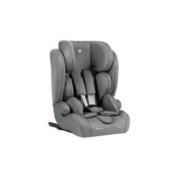 Kikkaboo Kindersitz i-Cross i-Size (76-150cm) Isofix Top Tether Kopfstütze Gurt grau