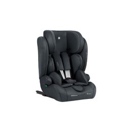 Kikkaboo Kindersitz i-Cross i-Size (76-150cm) Isofix Top Tether Kopfstütze Gurt dunkelgrau