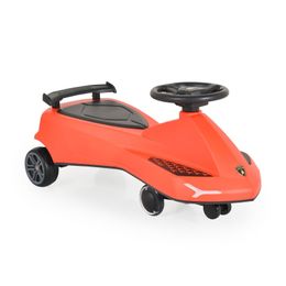 Moni Kinder Rutschfahrzeug Lamborghini Swing Car Musikfunktion Lichter bis 110kg rot