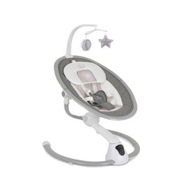 Cangaroo Swing Cloud Babywippe Musik Timer Mobile Schwingfunktion Fernbedienung grau beige