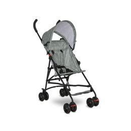 Lorelli Kinderwagen Buggy Vaya verstellbares Sonnendach, klappbar, Fußstütze grün