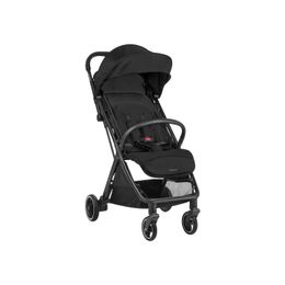 Kikkaboo Kinderwagen Buggy Lauren verstellbar faltbar Aluminiumrahmen bis 22 kg schwarz uni