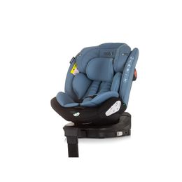 Chipolino Kindersitz Tourino i-Size (40-150cm) Isofix, höhenverstellbar, drehbar blau