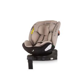 Chipolino Kindersitz Tourino i-Size (40-150cm) Isofix, höhenverstellbar, drehbar beige