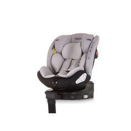 Chipolino Kindersitz Tourino i-Size (40-150cm) Isofix, höhenverstellbar, drehbar hellgrau