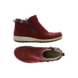 Ara Damen Stiefelette, rot, Gr. 37.5