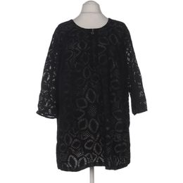 Selection by Ulla Popken Damen Bluse, schwarz, Gr. 54