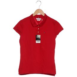 Tommy Hilfiger Damen Poloshirt, rot, Gr. 38