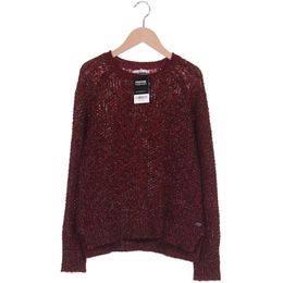 EDC by Esprit Damen Pullover, bordeaux, Gr. 34