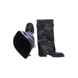 Zara Damen Stiefel, schwarz, Gr. 39