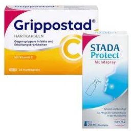 STADA Grippostad C + Protect Mundspray 1 Set