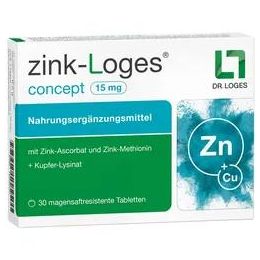 Dr. Loges + Co. GmbH zink-Loges concept 15 mg 30 St