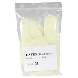 Handschuhe Einmal Latex unsteril mittel 4 St