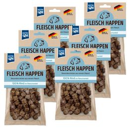 NutriQM Fleisch Happen Rind 100g - 6er Set