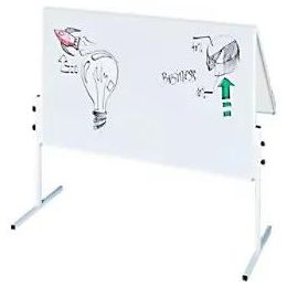 Franken X-tra!Line Mobiles Whiteboard Magnetisch Lackierter Stahl Beidseitig 150 (B) x 120 (H) cm