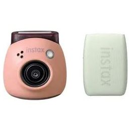 Fujifilm INSTAX PAL Digitalkamera, Powder Pink + Drucker mini Link 3, Sage Green | ✔️ + 100 € gratis Geschenkbox