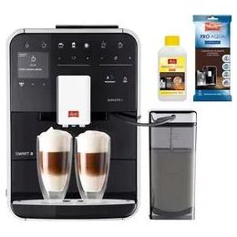 Melitta Kaffeevollautomat "Barista TS Smart F850-102, schwarz" Kaffeevollautomaten 21 Kaffeerezepte & 8 Benutzerprofile, 2-Kammer Bohnenbehälter schwarz