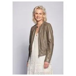 Lederjacke Maze "Grenada" Gr. L, braun (mud) Damen Jacken