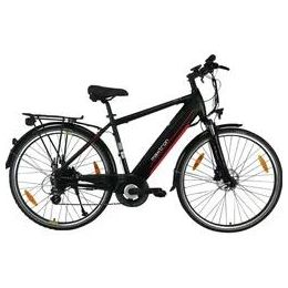 E-Bike MAXTRON "MT 11" Gr. 50, schwarz, E-Bikes, 50cm, 28 Zoll (71,12cm), Pedelec, Elektrofahrrad für Herren